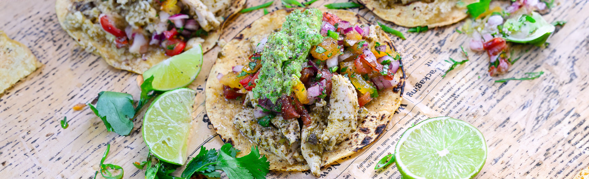 Cilantro Lime Chicken Tacos – Kevin's Natural Foods