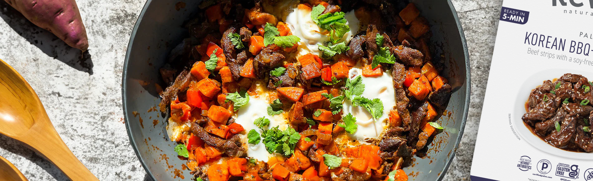 Korean BBQ Breakfast Hash – Kevin's Natural Foods