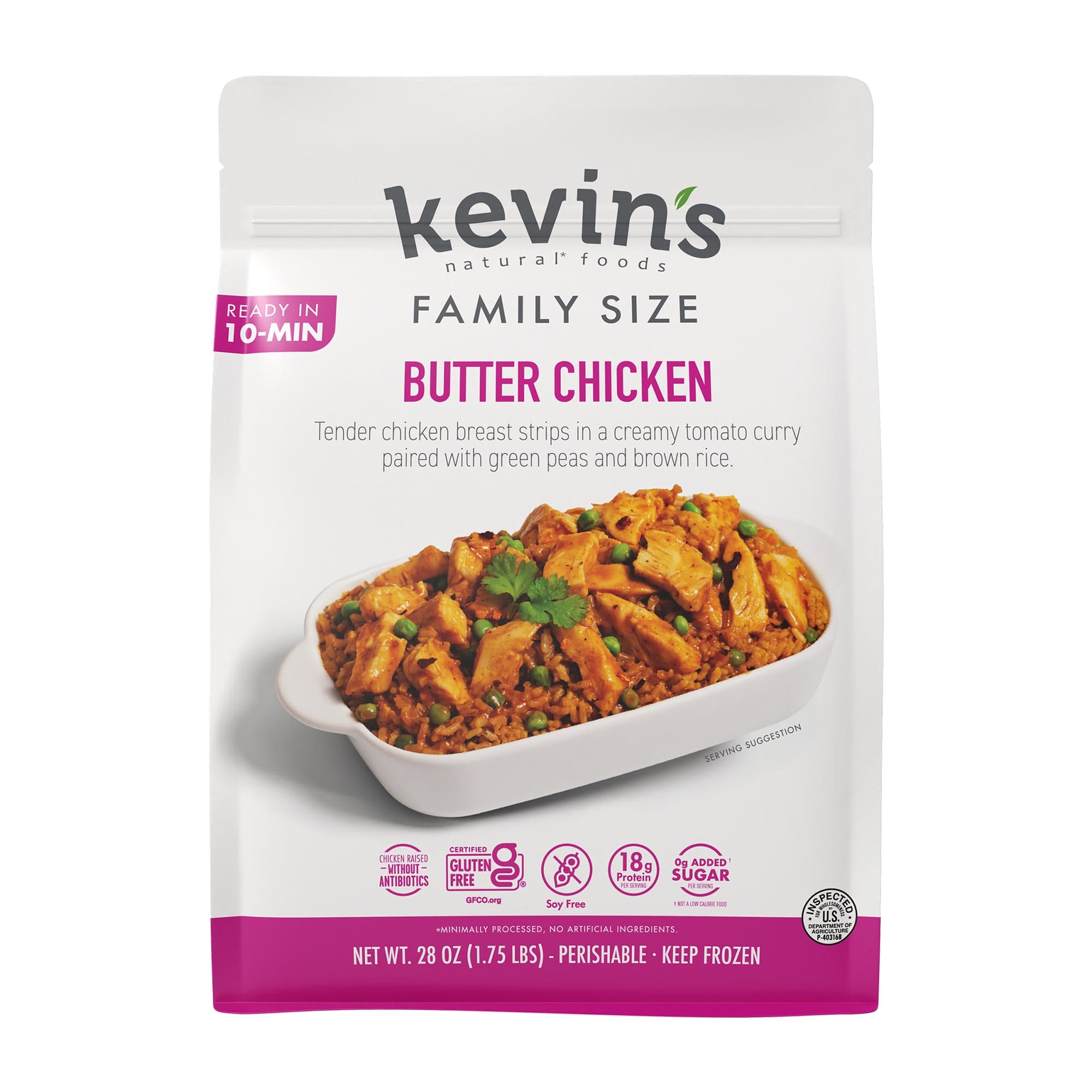 Butter Chicken - Family Size – Kevin's Natural Foods