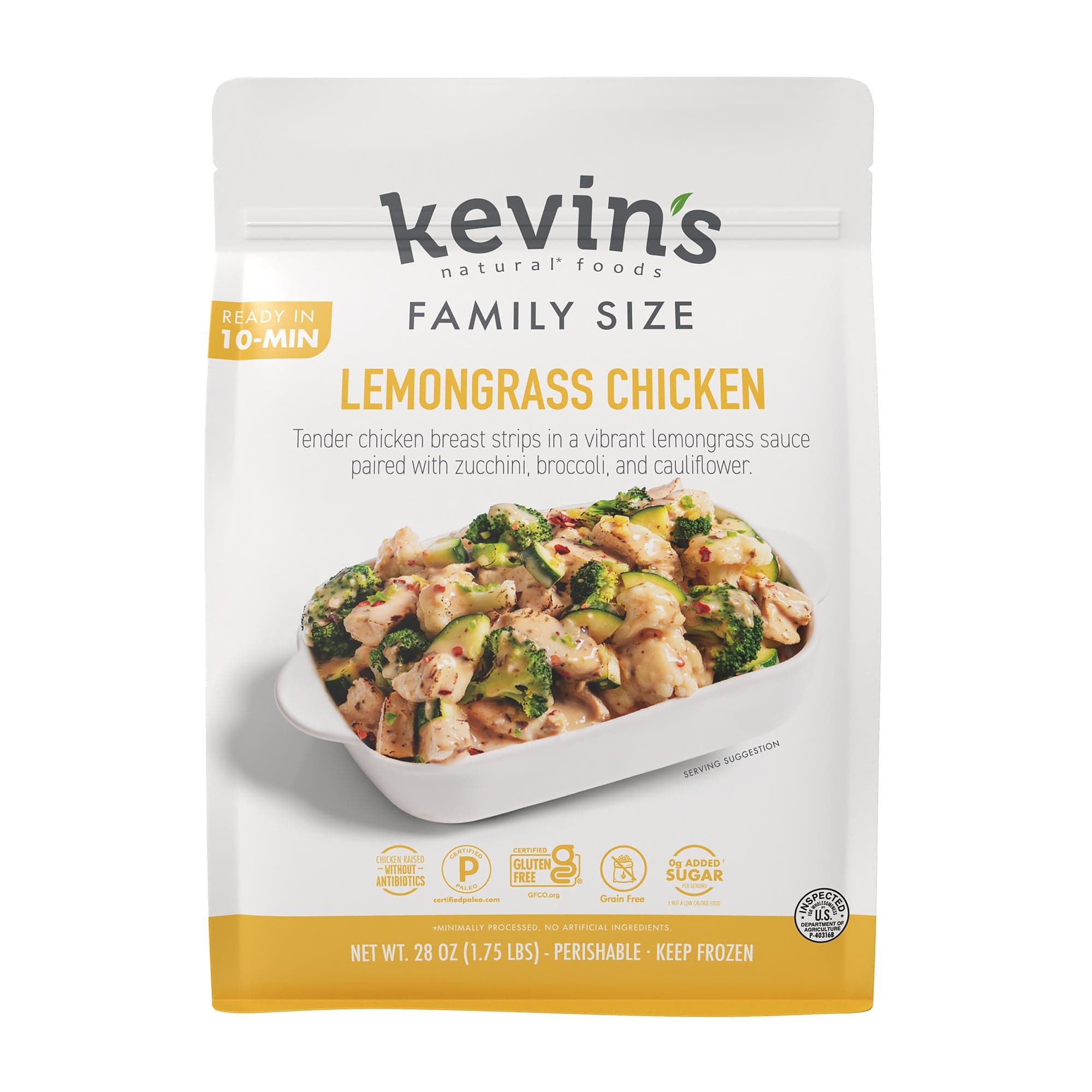 Lemongrass Chicken - Family Size – Kevin's Natural Foods
