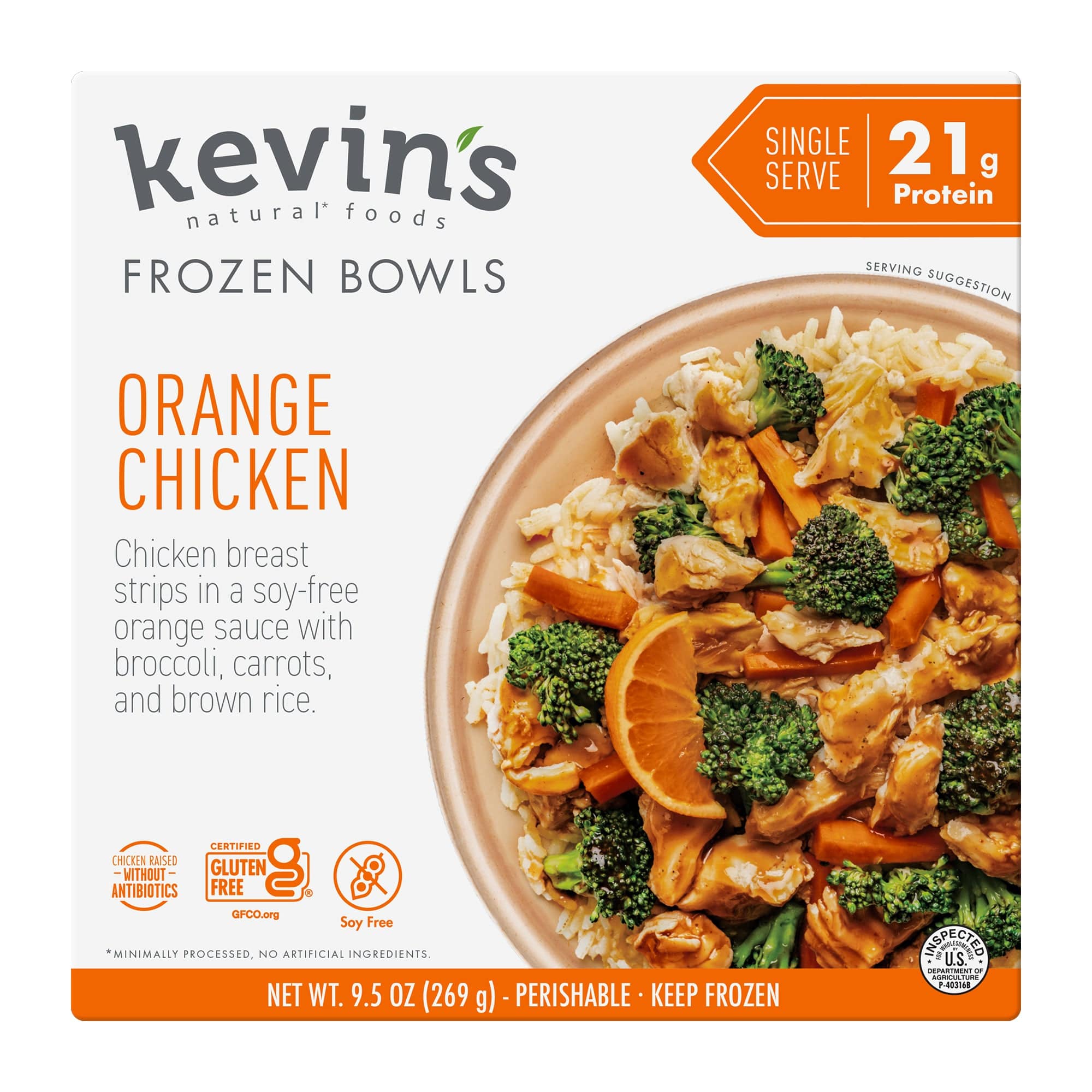 Orange Chicken Frozen Bowl – Kevin's Natural Foods