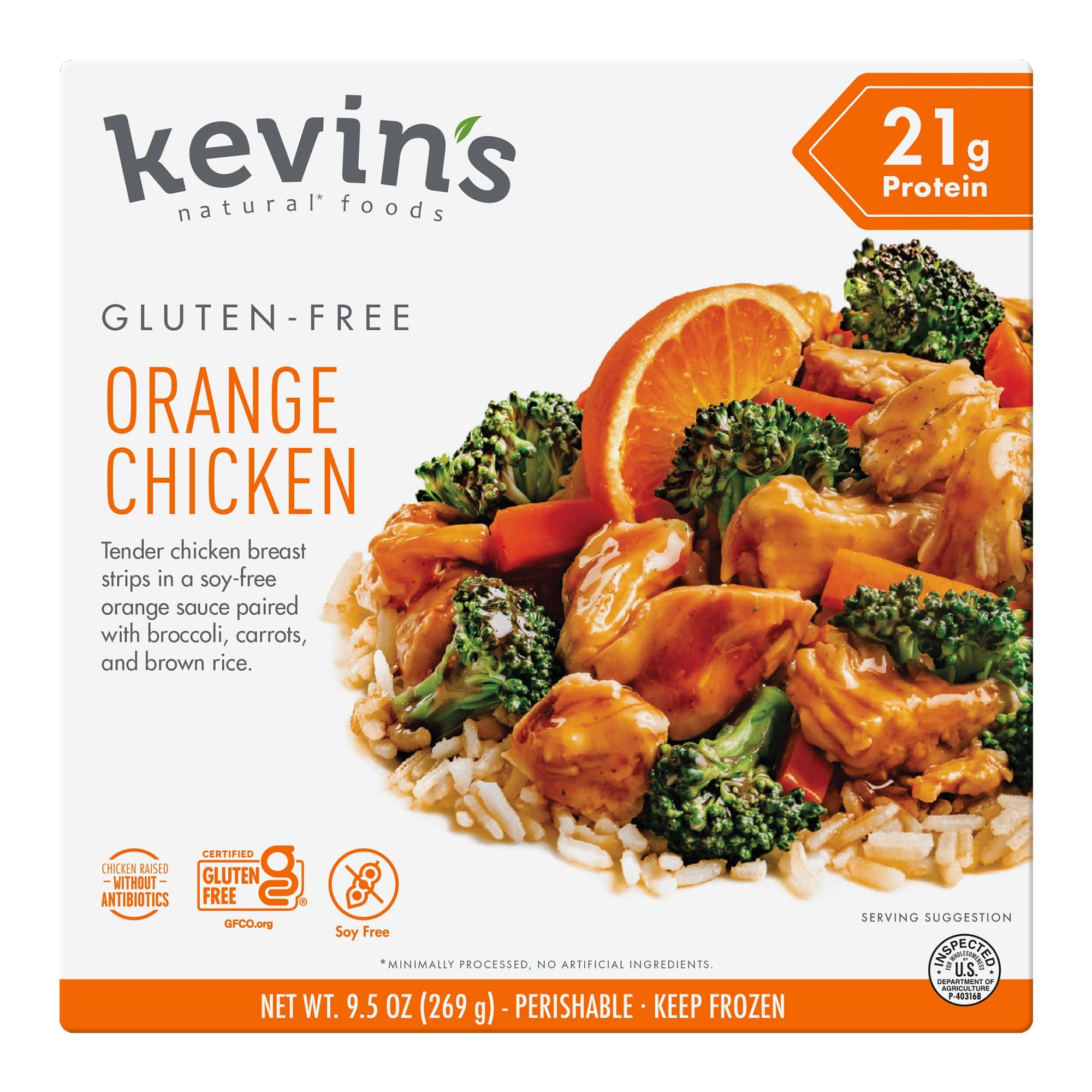 Orange Chicken Frozen Bowl – Kevin's Natural Foods