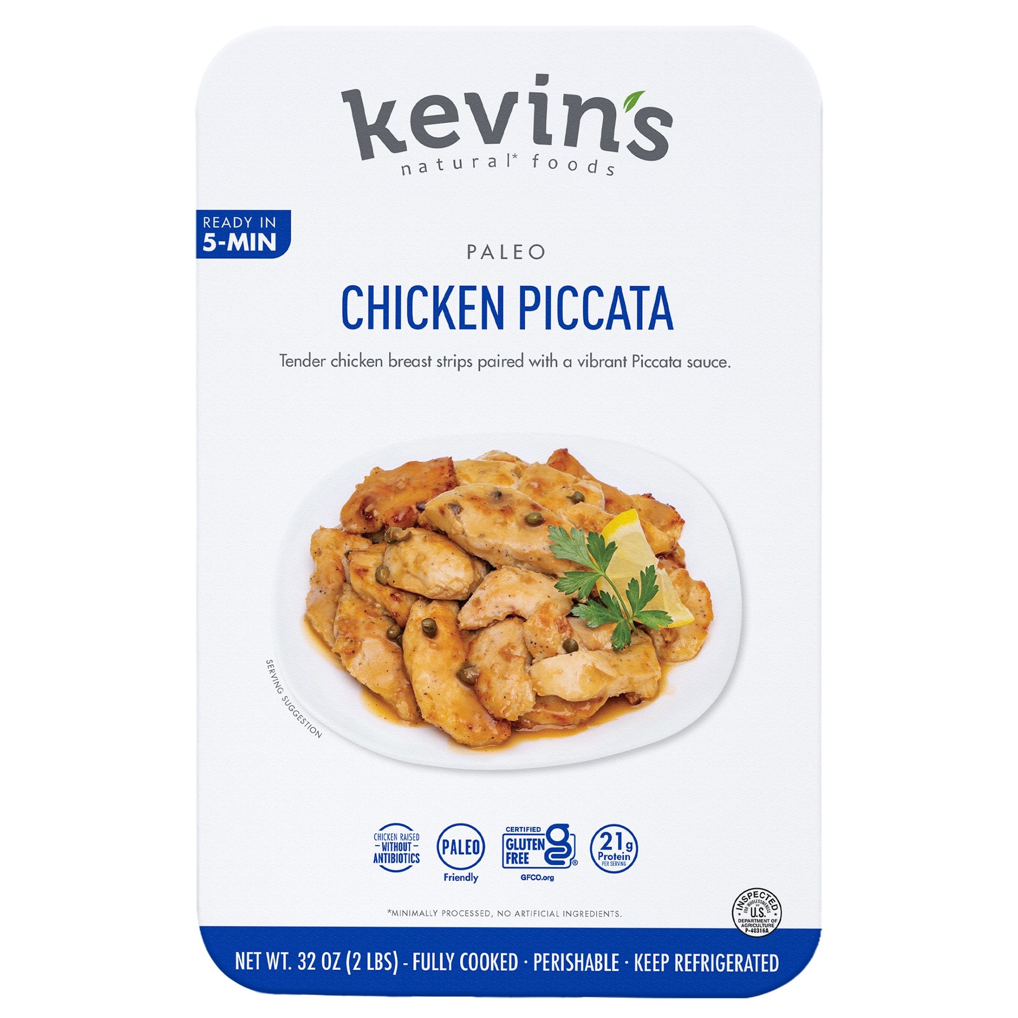 Chicken Piccata – Kevin's Natural Foods